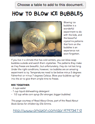 How to Blow Ice Bubbles (printable) – Elle Simms